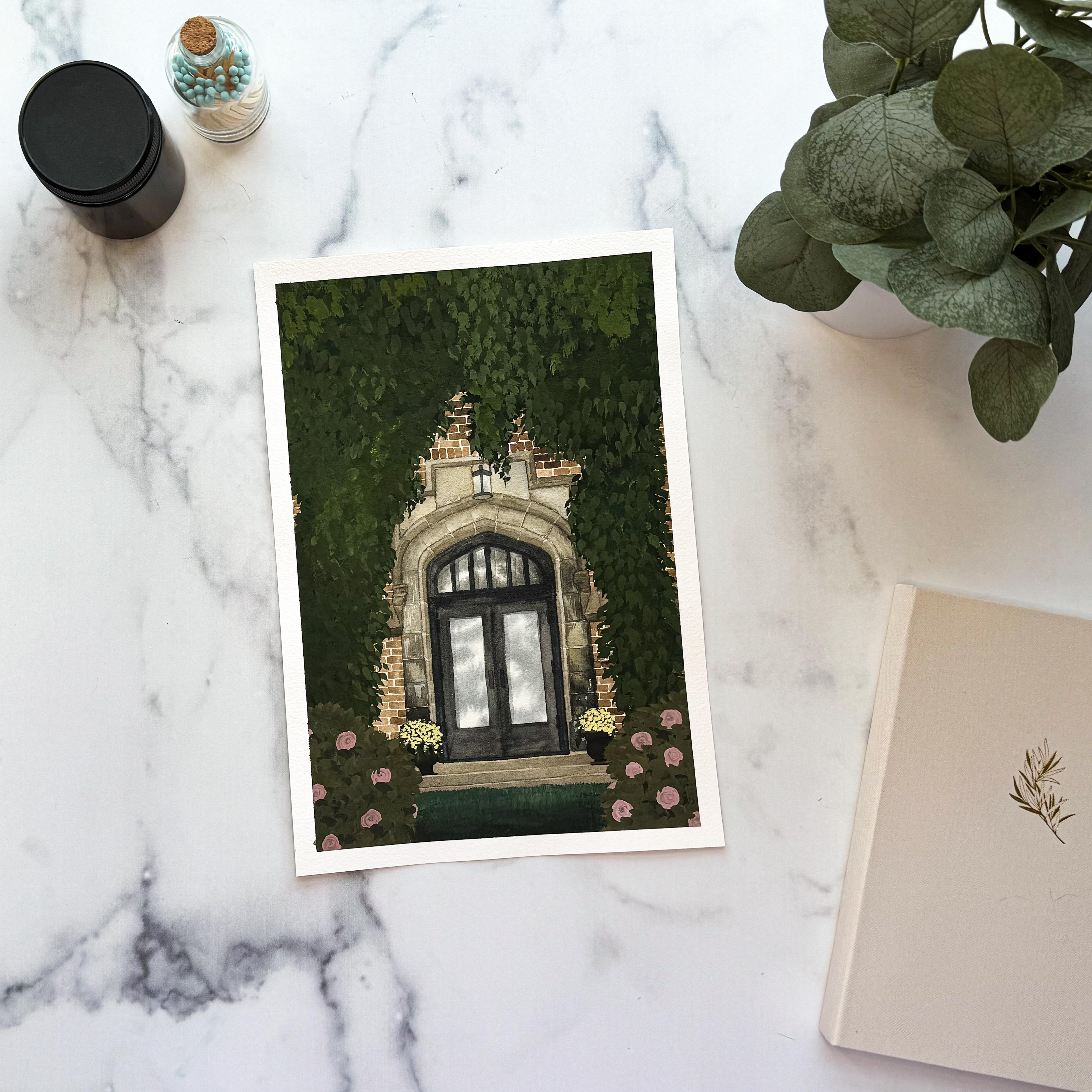 Lush | Original Gouache Painting – KateDrewDesigns